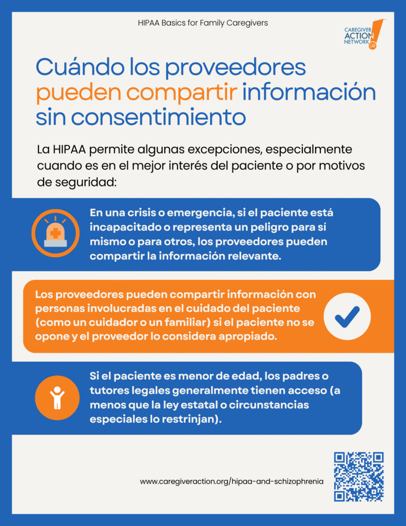 When Providers Can Share Information Without Consent | Caregiver Action ...